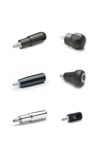 VDN.FP+I | Revolving handle, solid hub | Elesa